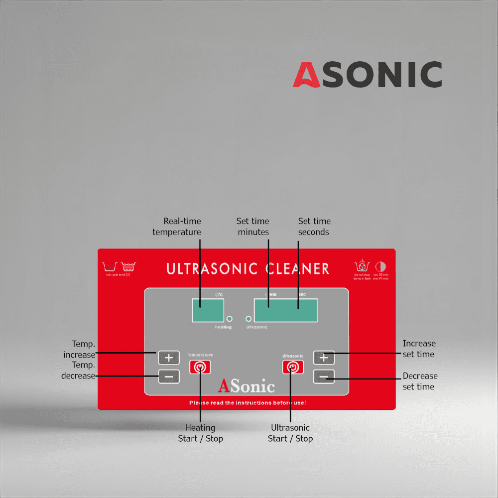 PRO-300 Professional ultrasonic cleaner-28 liters ASONIC